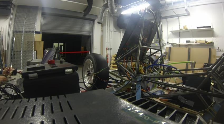 First Test of Imperial Racing Green 2014 Formula Student Vehicle EV2